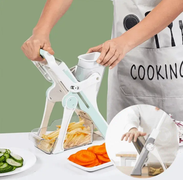 Feliator Multifunctional SpringSlice pentru Legume si Fructe – Ciko-Ro